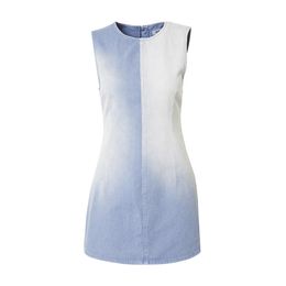 MONKI Kleid Damen Größe 40 blau / hellblau Winterkleid