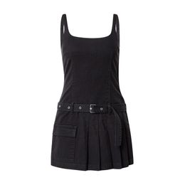 MONKI Kleid Damen Größe 36 schwarz Winterkleid
