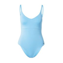 Nike Swim Sportbadeanzug Damen Größe S hellblau / schwarz