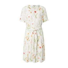 Object Kleid Damen Größe 36 curry / hellgrün / hellrot / weiß Winterkleid