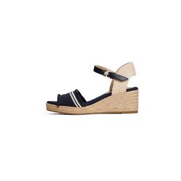 Tommy Hilfiger Sandale Damen Größe 36 nachtblau / weiß