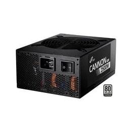 CANNON PRO 2500, PC-Netzteil schwarz, 4x 12-Pin, 3x PCIe, Kabelmanagement, 2500 Watt