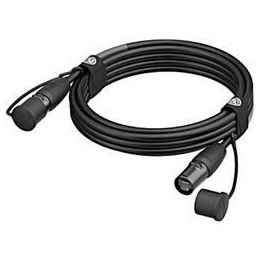 Neutrik NKE5E-E1E1-M0010 RJ45 Netzwerkkabel, Patchkabel 1 m Schwarz 1 St.