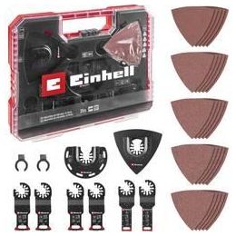 Einhell 708136 XLPLUS-CASE HCS, Aluminiumoxid, Chrom-Vanadium Stahl Multifunktionswerkzeug-Zubeh&ouml;r-Set Multifunktionswerkzeug-Zubeh&ouml;r-Set 1 Set