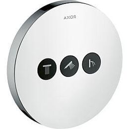 Hansgrohe Axor ShowerSelect Round Ventil 36727000 Unterputz Ventil, 3 Verbraucher, chrom
