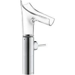 Hansgrohe Axor Starck V 220 Waschtischarmatur 12114000, chrom, Glasauslauf, Joystick