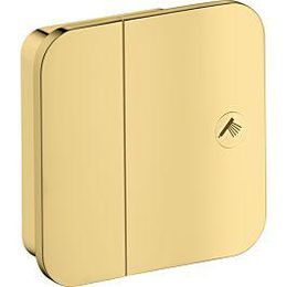 Hansgrohe Axor One Fertigmontageset 45771990 Unterputz-Absperrventil, 1 Verbraucher, polished gold optic