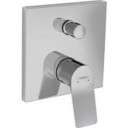 Hansgrohe Vivenis Fertigmontageset 75416000 Unterputz-Wannenarmatur, mit integrierter Sicherungskombination, chrom