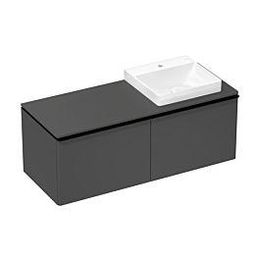Hansgrohe Xelu Q Konsole 54098910 1360 x 550 mm, Ausschnitt rechts, 540 x 480 mm, diamantgrau matt