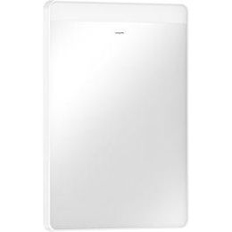 Hansgrohe Xarita Lite Q Spiegel 54956700 mit horizontaler LED-Beleuchtung, mattweiß, B 500 x H 700 x T 30 mm, 5 W