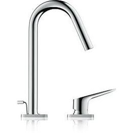Hansgrohe Axor Citterio M Küchenarmatur 34822000 mit Ausziehbrause, chrom, 2 Loch Montage