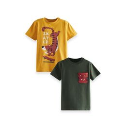 Denokids Shirt 'Skater' boy Yellow size 122