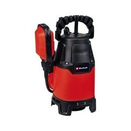 Einhell Schmutzwasserpumpe GC-DP 3325, Tauch- / Druckpumpe rot/schwarz, 330 Watt