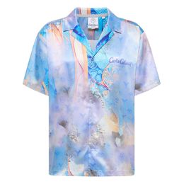 Carlo Colucci Button Up Shirt 'Eikemann' male Blue size XXXL