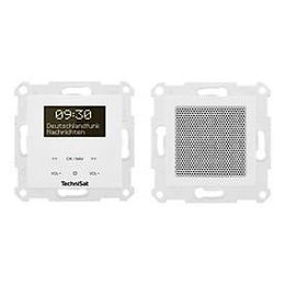 TechniSat DigitRadio UP 55 - DAB-Radio - 2 x 2 Watt - weiß