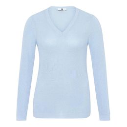 Anna Aura - V-Pullover, blau, Gr. 52 / XXL