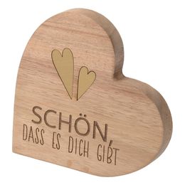 my home Deko-Aufsteller Herz mit Spruch
