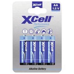 XCell LR6HP Mignon (AA)-Batterie Alkali-Mangan 1.5 V 4 St.