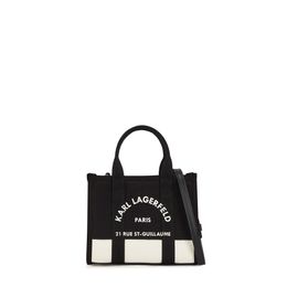 K by KARL LAGERFELD Karl Lagerfeld Handtasche Damen Gr&ouml;&szlig;e One Size creme / schwarz