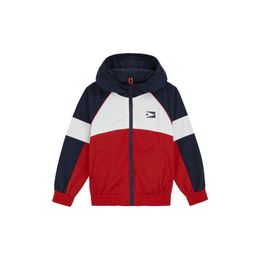 WE Fashion Between-Season Jacket boy size 134/140 Night blue / Red / White