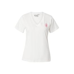 Ichi T-Shirt 'IHKAMILLE' Damen Gr&ouml;&szlig;e M creme / rosa / rot