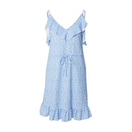 Vila Sommerkleid 'VIBEEL' Damen Gr&ouml;&szlig;e 44 hellblau / wei&szlig;