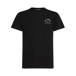 K by KARL LAGERFELD Karl Lagerfeld T-Shirt 'Rue St-Guillaume' Herren Gr&ouml;&szlig;e L schwarz / wei&szlig;