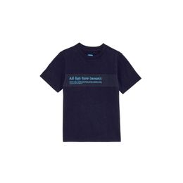 WE Fashion T-Shirt Jungen Gr&ouml;&szlig;e 146/152 navy / azur