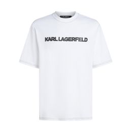 K by KARL LAGERFELD Karl Lagerfeld T-Shirt Herren Gr&ouml;&szlig;e L schwarz / wei&szlig;
