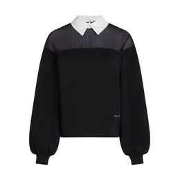 K by KARL LAGERFELD Karl Lagerfeld Sweatshirt Damen Gr&ouml;&szlig;e L schwarz / wei&szlig;