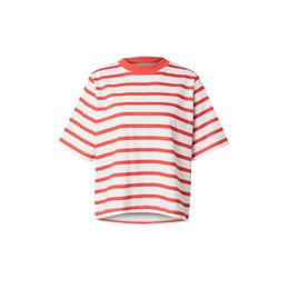 EDITED Shirt ' Nola' Damen Gr&ouml;&szlig;e M rot / wei&szlig;