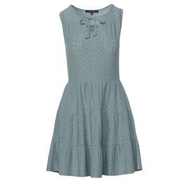 Koroshi Kleid Damen Gr&ouml;&szlig;e 34 smaragd Winterkleid