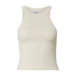 EDITED Top 'Yandra' Damen Gr&ouml;&szlig;e XS beige / wei&szlig;