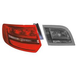 Van Wezel Heckleuchte links Glühlampen-Technologie für AUDI 8P4945095E 0334935