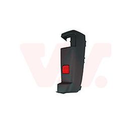 Van Wezel Stoßfänger hinten rechts schwarz für PEUGEOT FIAT CITROËN 735685367 1637185180 0983536