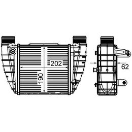 Mahle Ladeluftk&uuml;hler CI 421 000S f&uuml;r VW CUPRA AUDI 8E0145806M