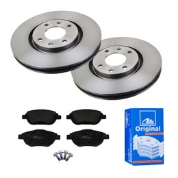 ATE Bremsensatz, Scheibenbremse vorne rechts links belüftet 283mm für PEUGEOT CITROËN VAUXHALL OPEL DS 4249J6 1613703980 1607083180 1420-21757