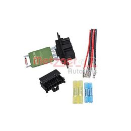 METZGER Widerstand, Innenraumgebläse 4-polig für CITROËN/PEUGEOT FIAT OPEL 6480.55 6450.XR 77364061 0917697