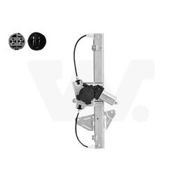 Van Wezel Fensterheber vorne rechts mit Elektromotor für CITROËN/PEUGEOT TOYOTA 9222T6 69810-0H010 698100H010 0910262