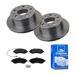 ATE Bremsensatz, Scheibenbremse vorne rechts links belüftet 304mm für PEUGEOT FIAT TOYOTA CITROËN 1611841980 9467548887 9467548987 1420-22442