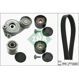 INA Keilrippenriemensatz für JEEP MERCEDES-BENZ CHRYSLER 0009062700 6421540202 A6421540802 529 0050 20