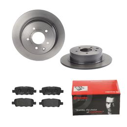 Brembo Bremsensatz, Scheibenbremse hinten rechts links voll 292mm f&uuml;r INFINITI RENAULT SUZUKI HAIMA (FAW) NISSAN (DFAC) VENUCIA FENGSHEN 43206JD00B 44
