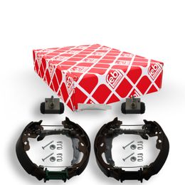 febi bilstein Bremsbackensatz hinten rechts links vormontiert 200mm für PEUGEOT CITROËN TOYOTA 4242.17 4242.28 04495-0H010 37534