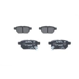 Bosch Bremsensatz-Hinterachse COATED DISC / STANDARD Bremsensatz, Scheibenbremse hinten rechts links voll 259mm f&uuml;r LEXUS CARRARO TOYOTA SUBARU 424311