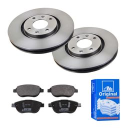 ATE Bremsensatz, Scheibenbremse vorne rechts links belüftet 283mm für PEUGEOT CITROËN VAUXHALL OPEL 1611140780 1611838880 4249J6 1420-21751