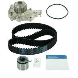 SKF Wasserpumpe + Zahnriemensatz mit Dichtungen für MITSUBISHI SUZUKI DAEWOO CHERY CHEVROLET 12810-81401-000 1145A049 372-1007081 VKMC 90001