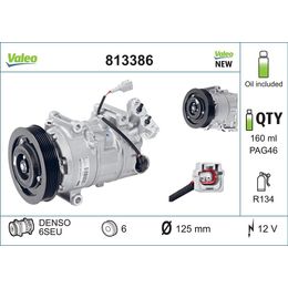Valeo Kompressor, Klimaanlage NEW ORIGINAL PART 12V für RENAULT 8200939386 7711497392 813386