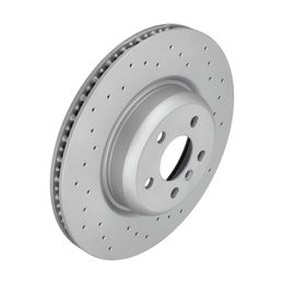 Zimmermann Bremsscheibe hinten rechts links Gelocht 345mm für TOYOTA BMW 34206880079 34208853554 34216860925 150.2946.52