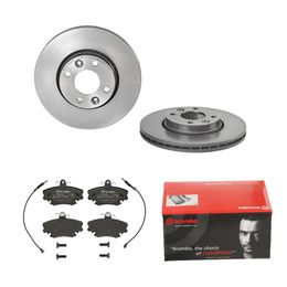 Brembo Bremsensatz, Scheibenbremse vorne rechts links innenbel&uuml;ftet 260mm f&uuml;r RENAULT DACIA PEUGEOT ALPINE CITRO&Euml;N LIFAN NISSAN 410602192R 6000008018