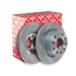 febi bilstein Bremsensatz, Scheibenbremse hinten rechts links voll 255mm für SKODA VW PEUGEOT SEAT AUDI LANCIA OPEL DS RENAULT FORD MOTOR COMPANY FIAT